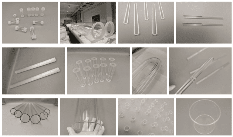 Quartz Tubes | Various Sizes and Shapes Available | GlobalQT